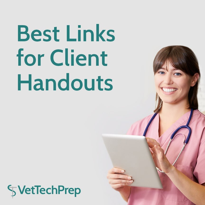 VetTech Cheat Sheet: 5 Best Veterinary Links For Client Handouts